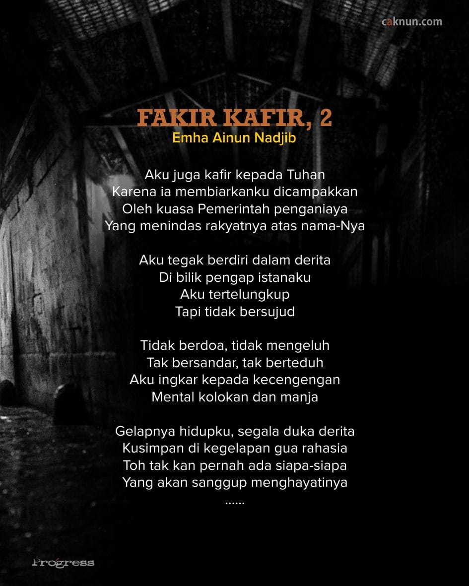 Fakir Kafir, 2 • CakNun.com