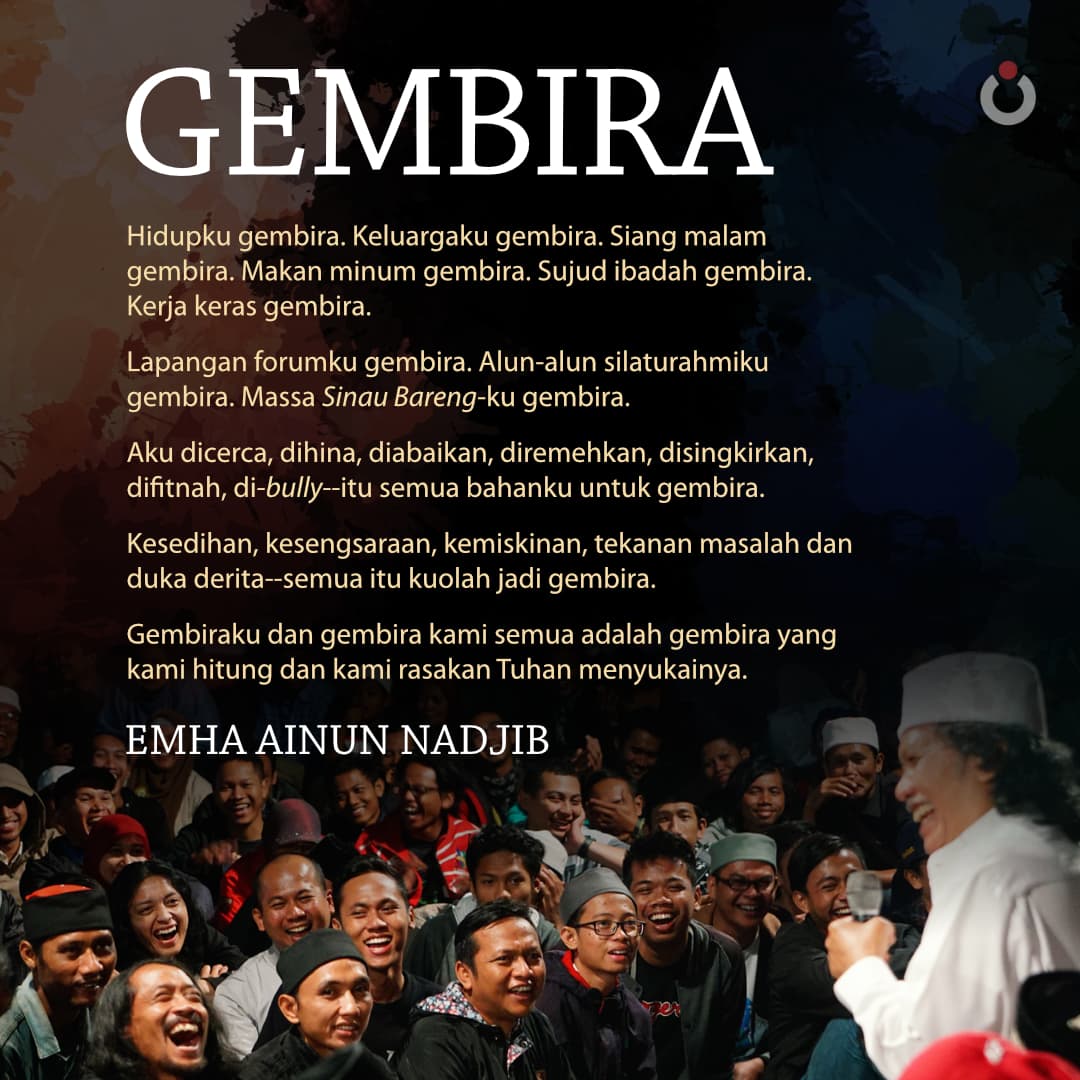 Gembira • CakNun.com