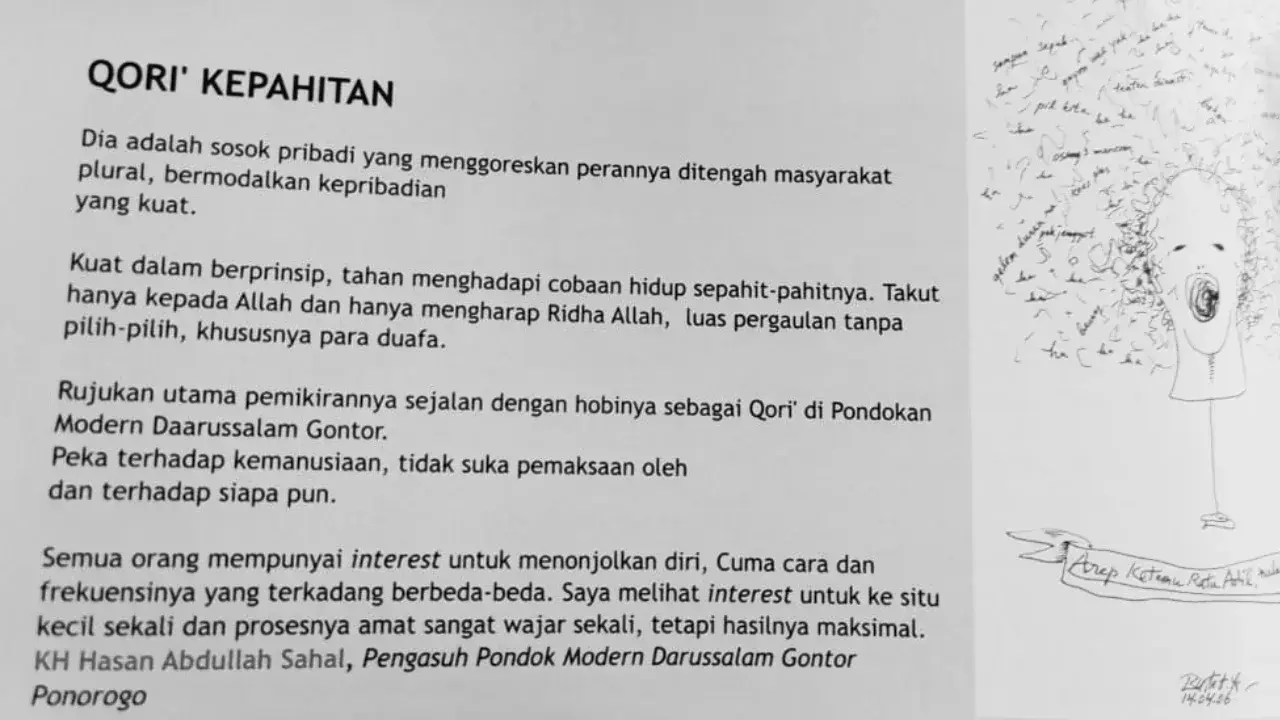 Qori’ Kepahitan • CakNun.com