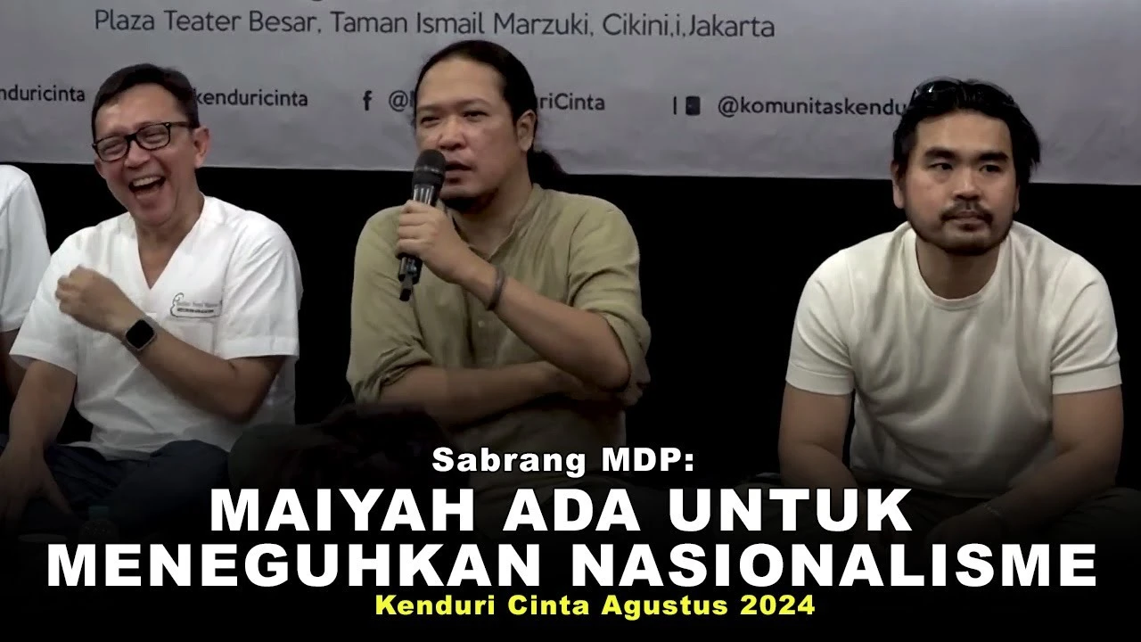 Sabrang: Maiyah Ada Untuk Meneguhkan Nasionalisme • CakNun.com